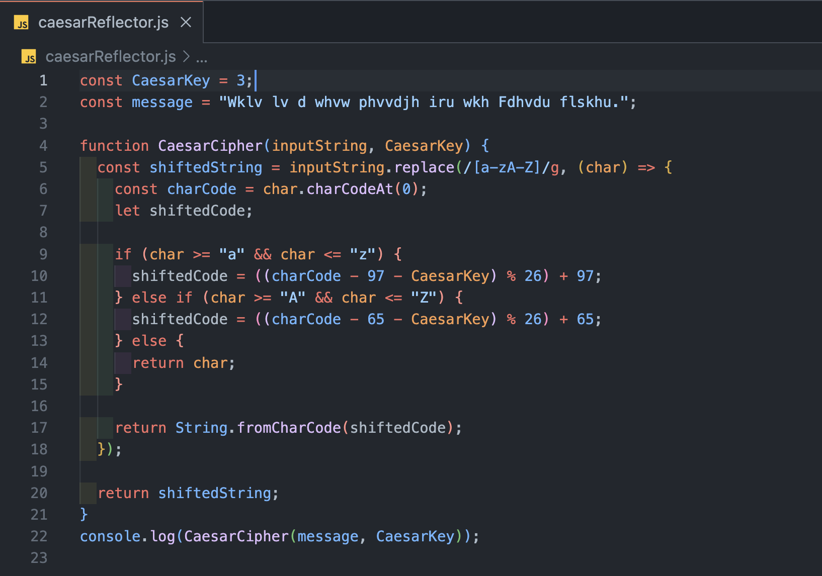 JavaScriptでシーザー暗号を実装してみる | BuildersIO